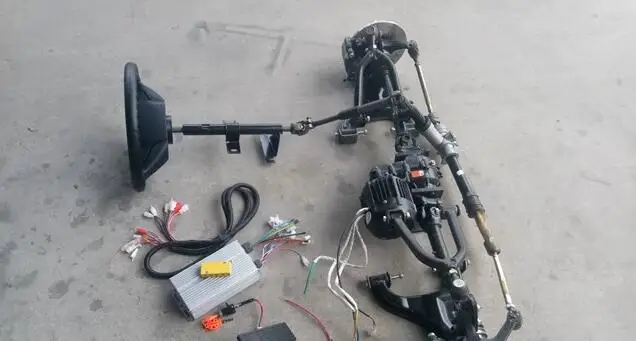 Transmission System for Electric Car FWD E Small Trike