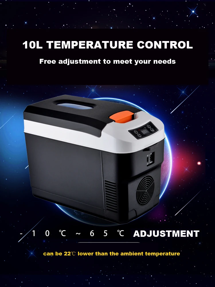 10L Hot Popular Mini Car Fridge - DC12V Portable Cooler