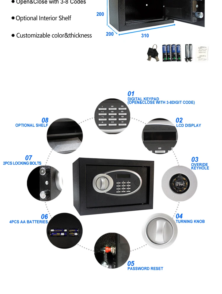 UNISEC Hidden Safe - Secure Storage for Home & Office