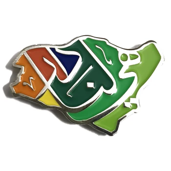 Customize Souvenirs Gift National Day Badge Collar Brooch Magnet Metal ...