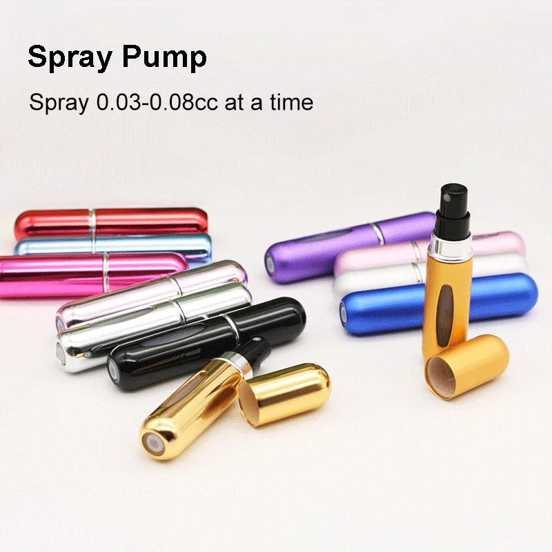 Portable Travel Refillable Perfume Atomizer Mini Small Cologne ...