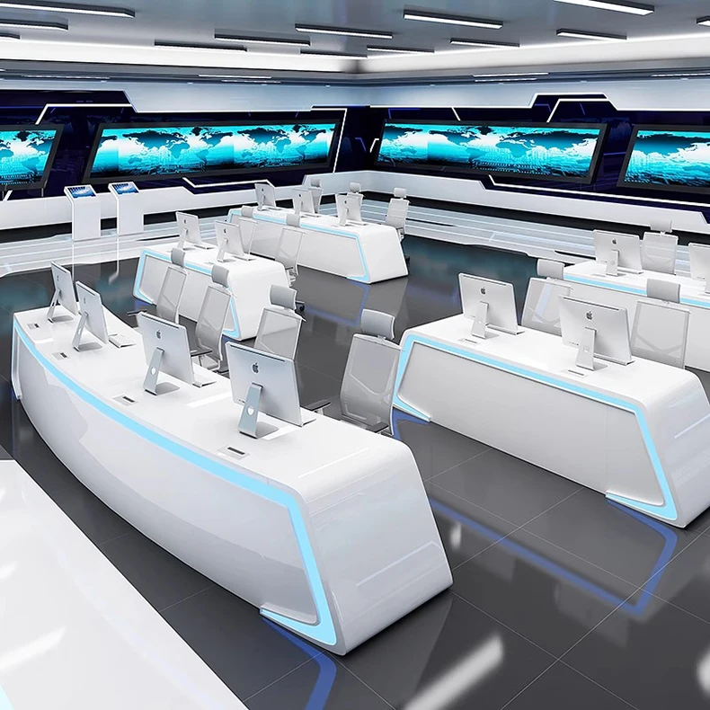 JKZHT-02 Modern Control Center Conference Table Booth
