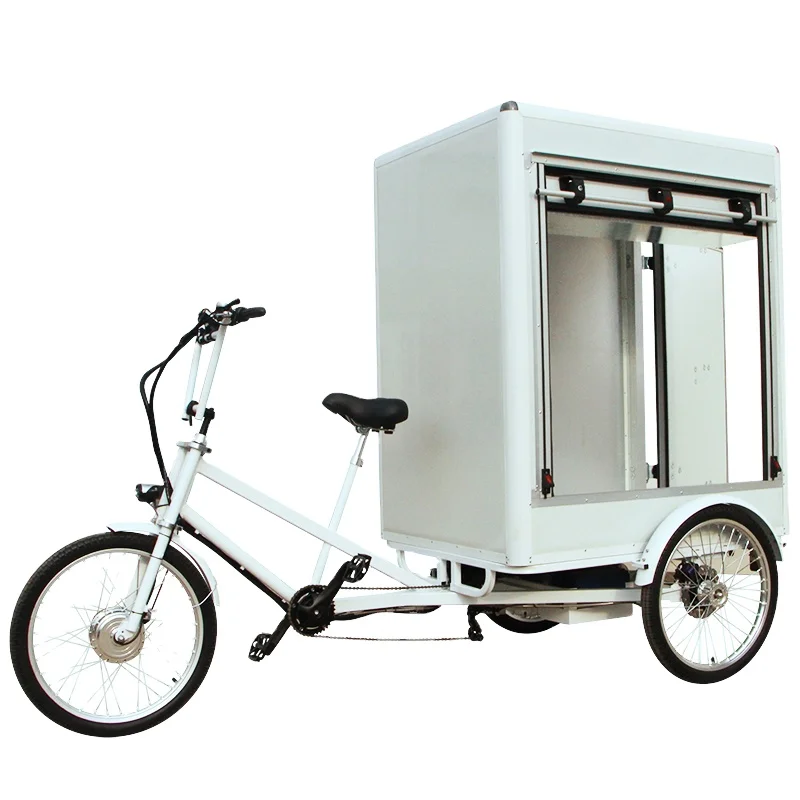 Cargo Mini Van Bike - Efficient Three-Wheel Electric Vehicle