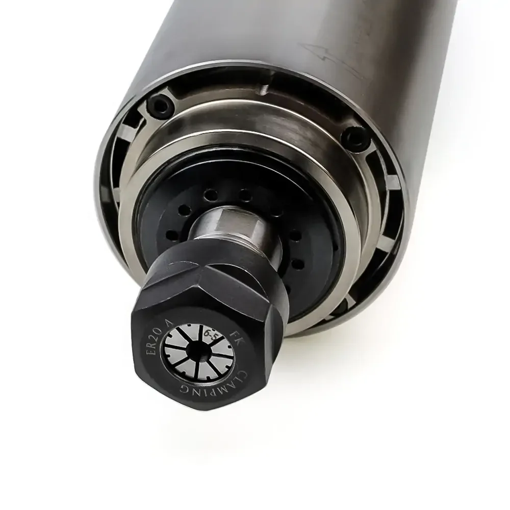 2.2kw Spindle Motor Air-cooling 400Hz 24000rpm ER20 Collet CNC Machine ...
