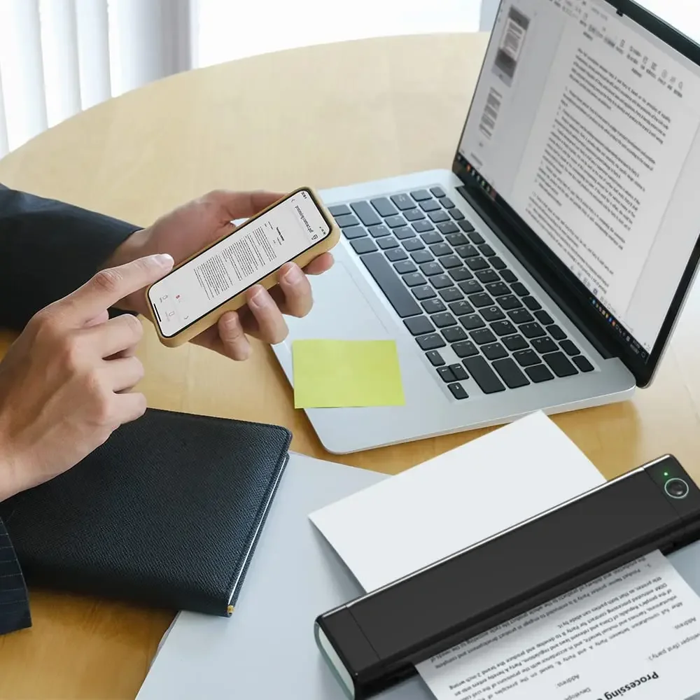 Inkless A4 Thermal Printer M08f-letter Printer Wireless Letter Printer ...