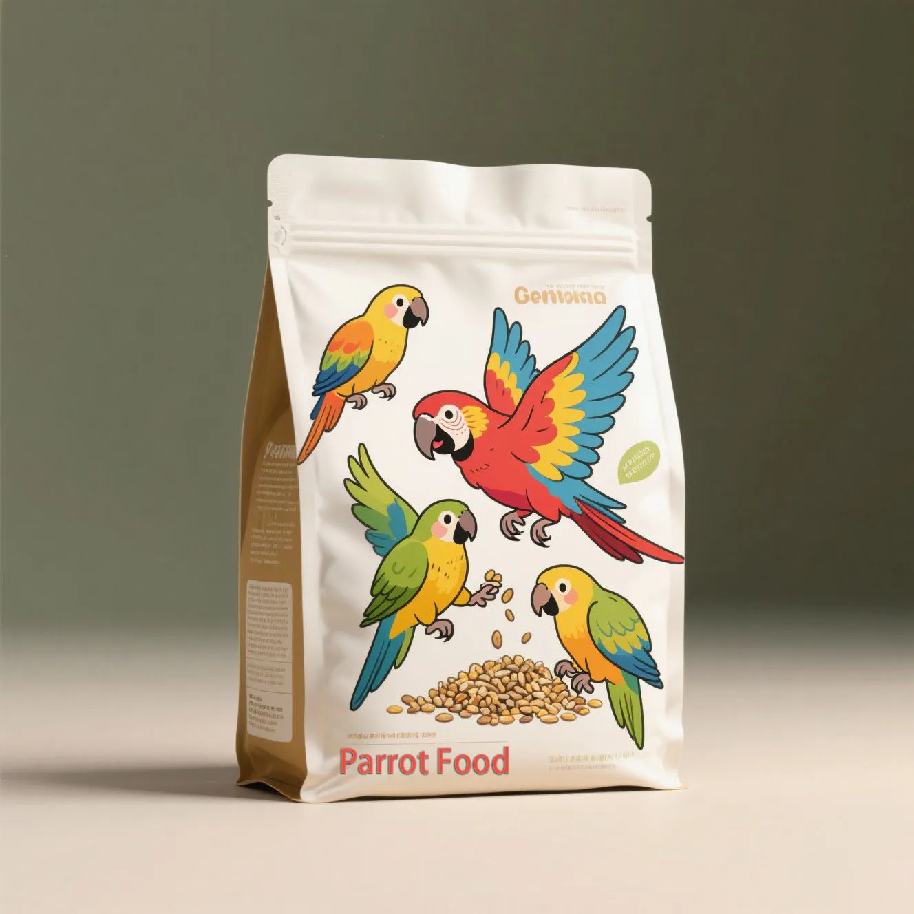 Customized Factory High Quality Birds Feed Bag Stand up Packaging ...