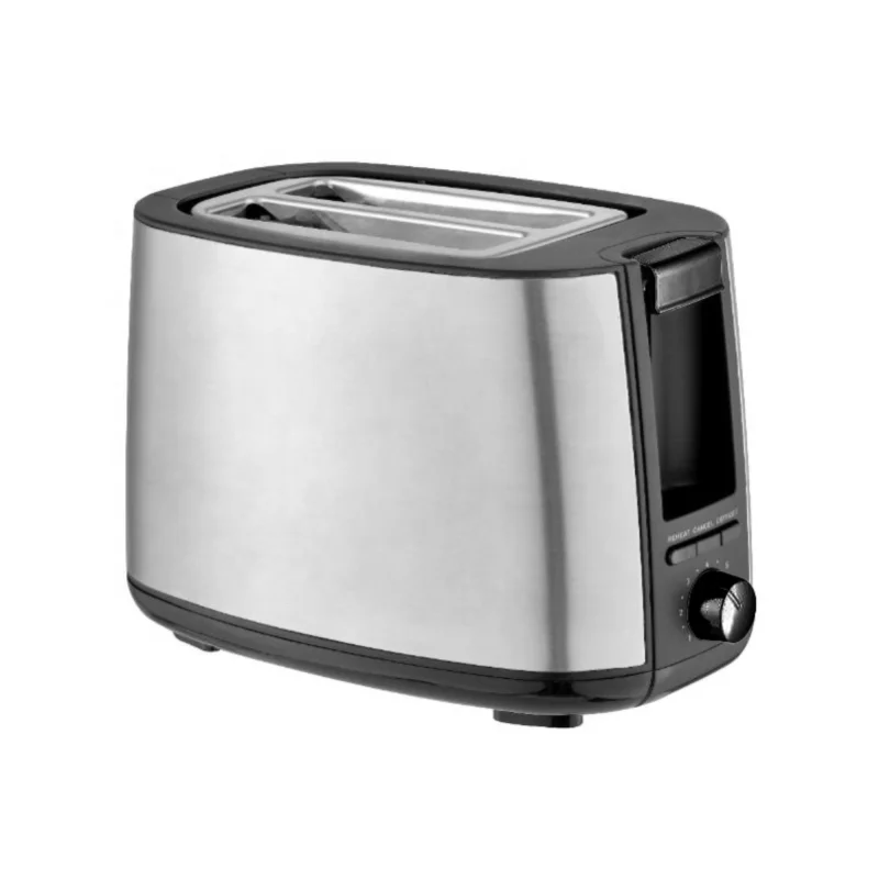 SS Toaster Automatic Tostadora De Pan with 2 Wide Slot Breakfast Maker ...