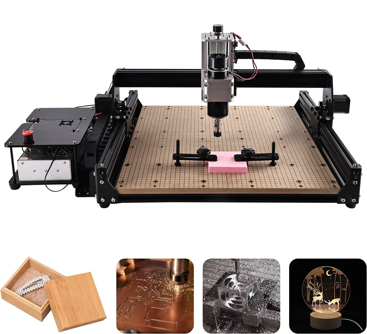 500W Spindle CNC Router for Wood & Non-Metal Cutting, OEM | Wholesale