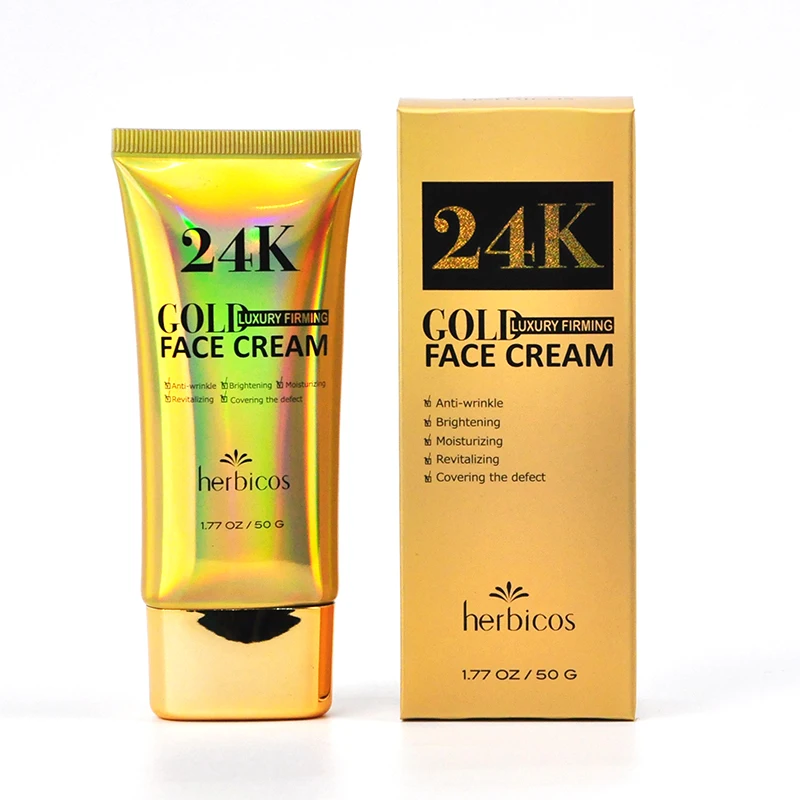 24k Gold Luxury Cream Whitening Moisturizer for Day and Night Cream ...