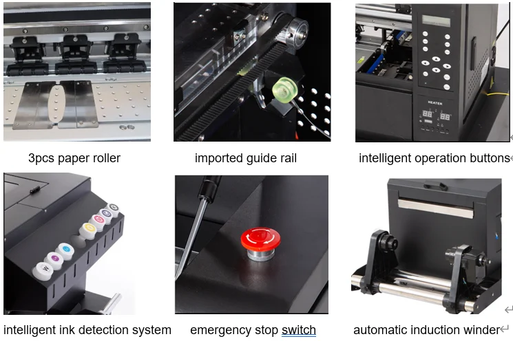New 30cm Dtf T-shirt Printer Large Format A3 Dimension With Dual Heads ...