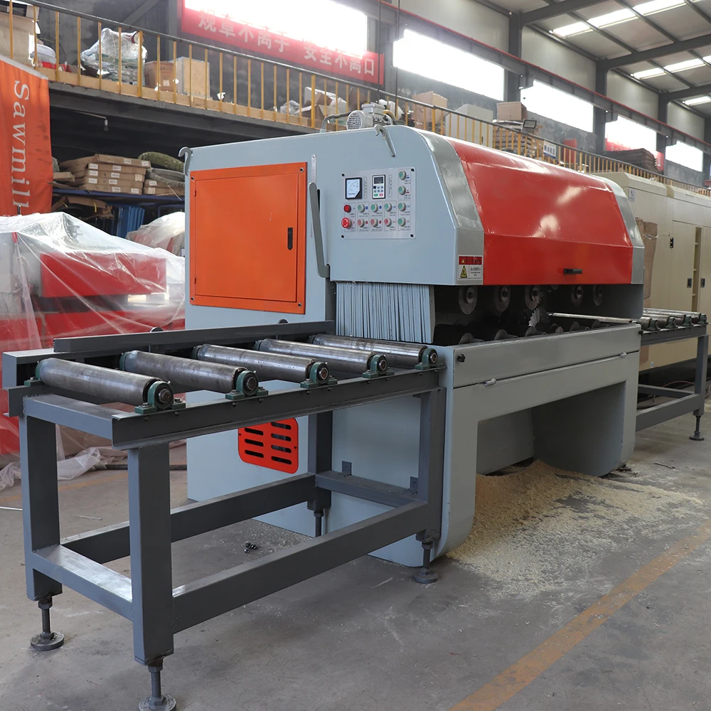 Twin Vertical Wood Resaw Band Saw - Efficient Wood Cutting