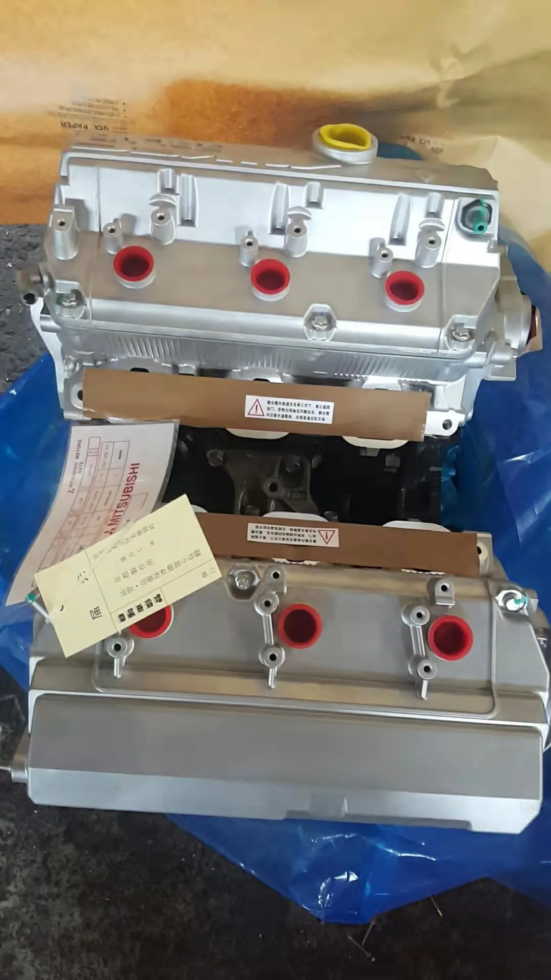 Mitsubishi Pajero 6g75 Engine Long Block 6 Cylinder 3.8l V6 V97 Engine Assembly Auto Parts For ...