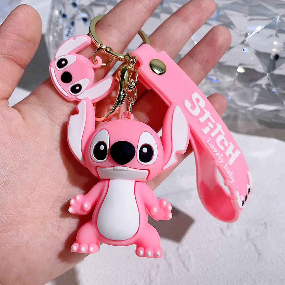 Hot Sale 3d Cartoon Anime Kawaii Disneys Stitch Key Chains Custom Metal ...