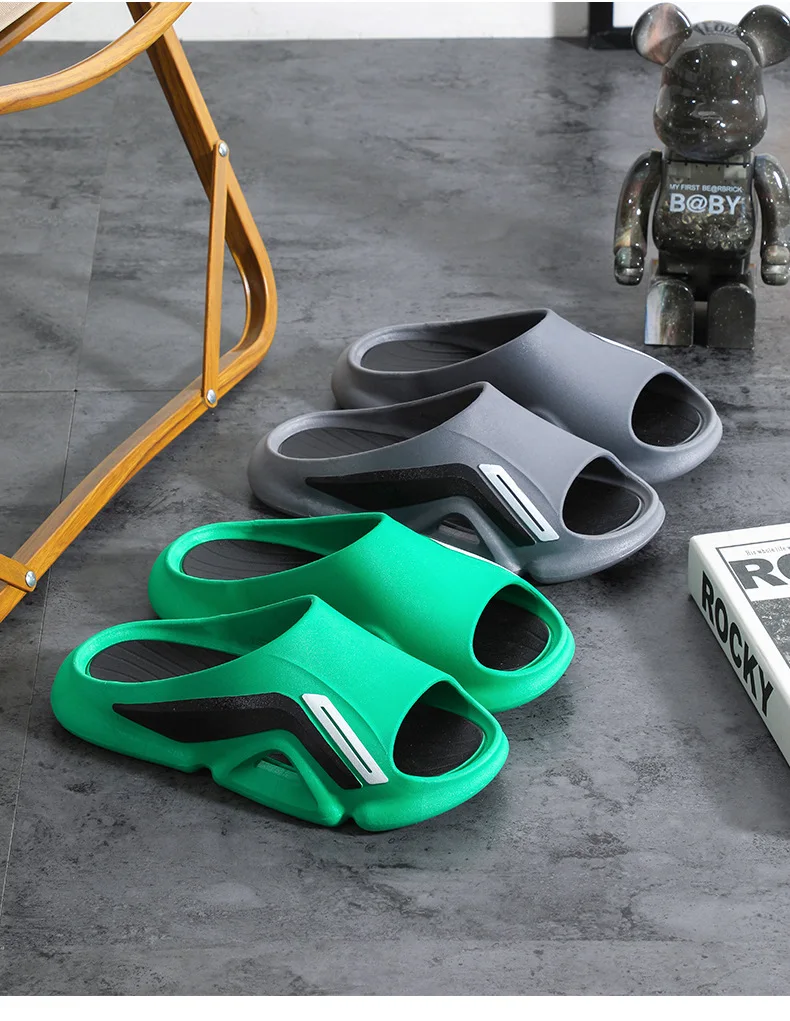 2023 Custom Logo Home Slides Wholesale Thick Eva Bottom Anti -slip ...