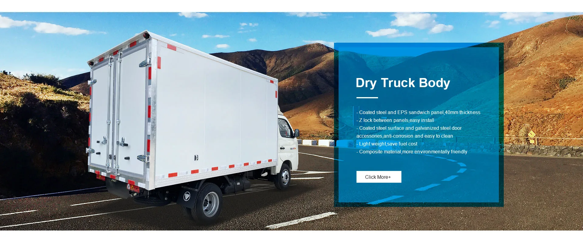 Truck Cargo Carrier Box/express Delivery Van Dry Cargo Box - Buy ...