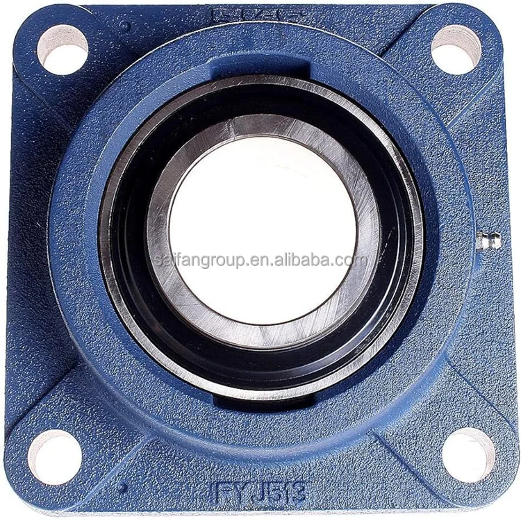 Square Flanged Y-bearing Units Fyj65kf Fyj513 Ysa213-2fk 4 Bolt Flanged Bearing With Adapter ...