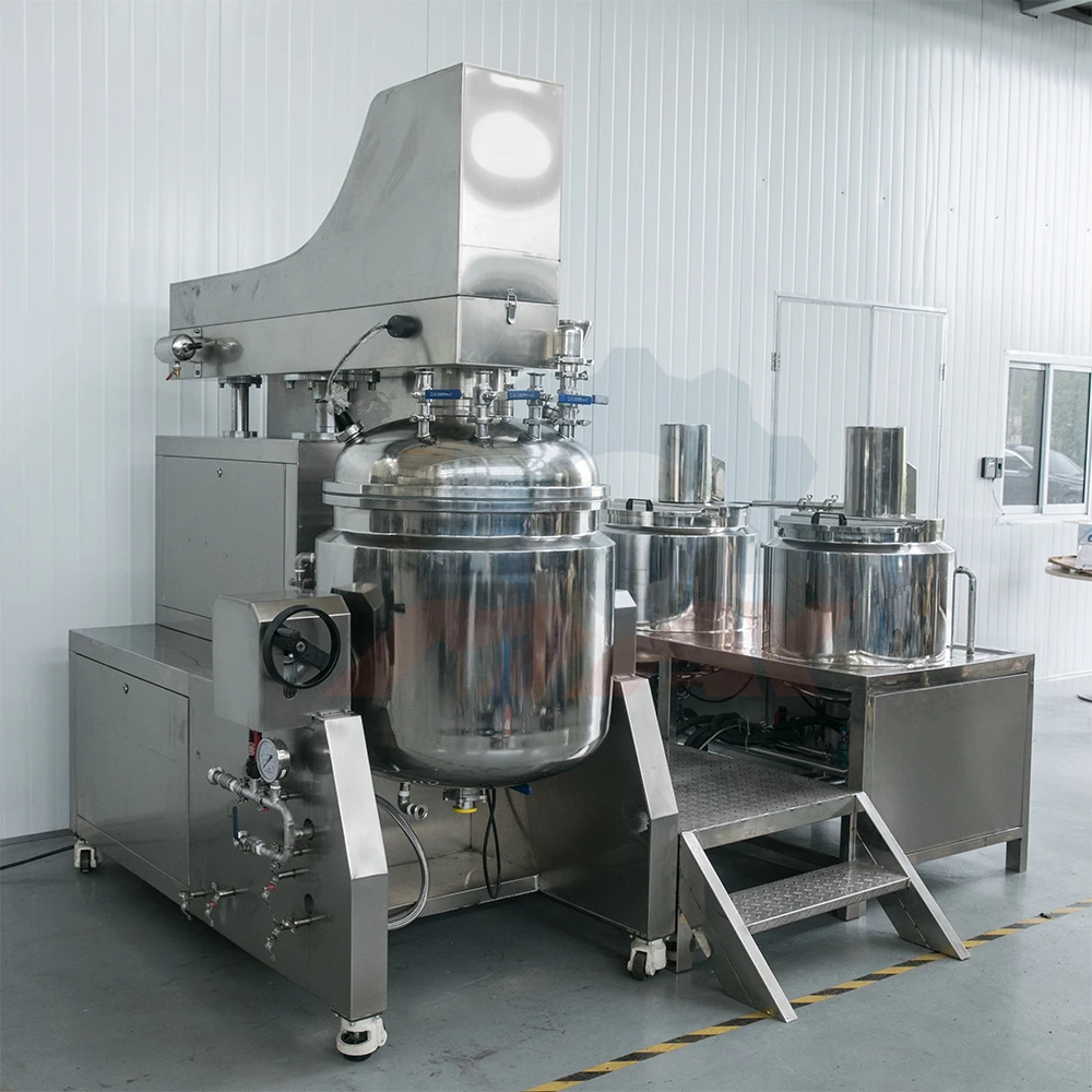 250l Emulsifying Mixer Vacuum Homogenizer Emulsifier Equipment ...