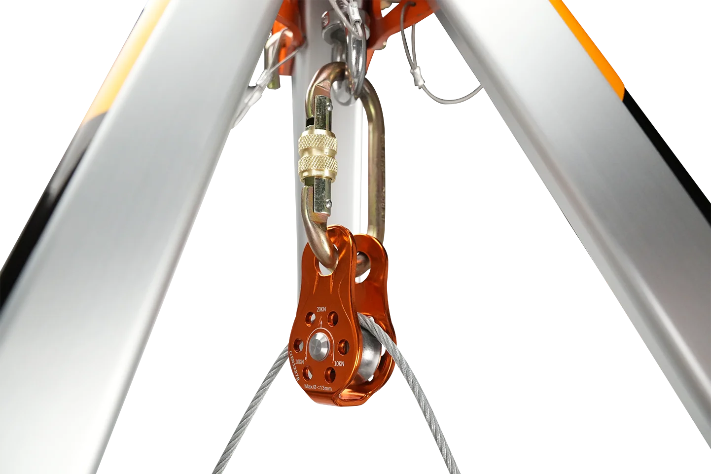 Industrial Stand Rescue Unit Safety Winch For Falling Protection ...