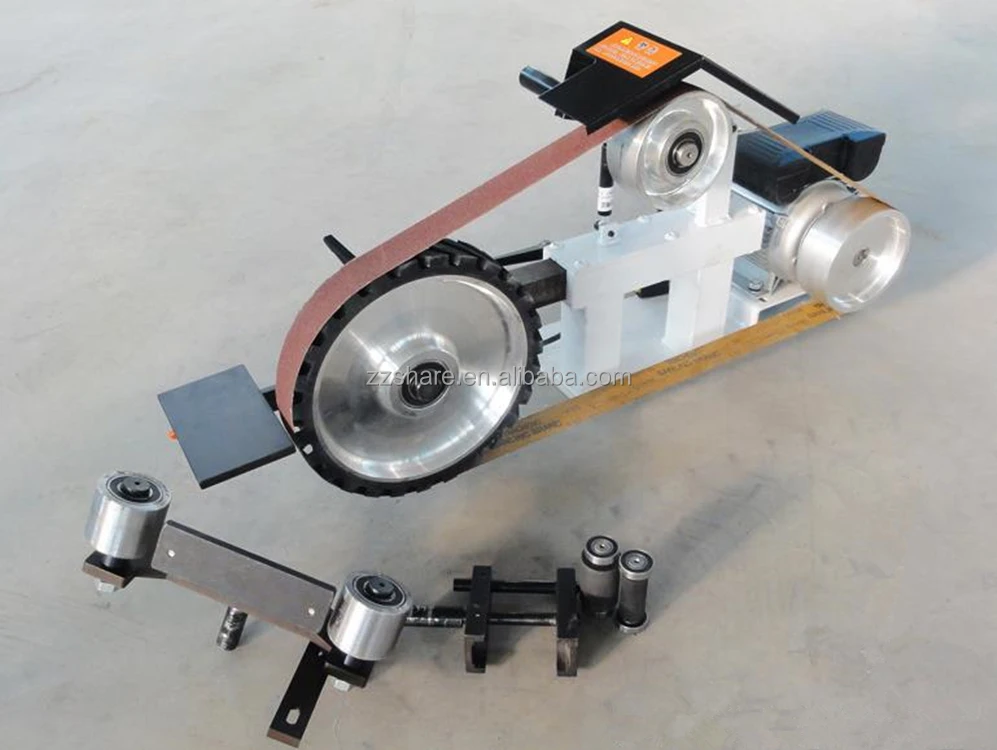 Electric Abrasive Long Belt Grinding Knife Grinders Sander Machine