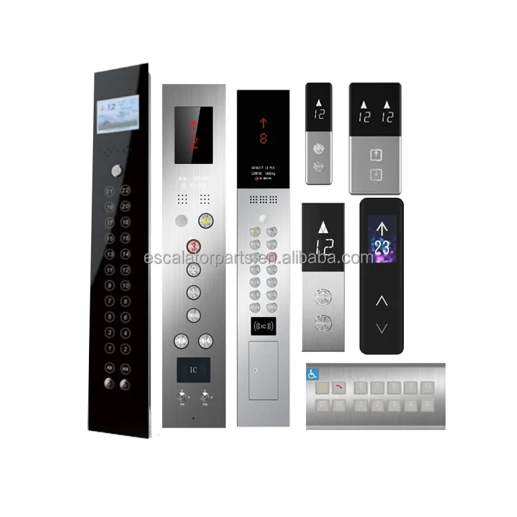Customized Elevator Stainless Steel Lop Cop Hop Hall Control Operation ...