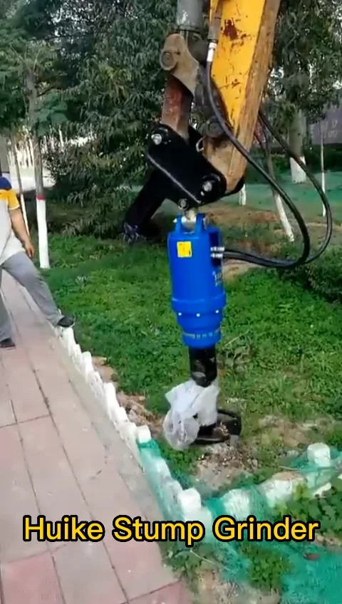 Newly High Quality Auger Stump Planer Tree Stump Grinder For Excavator ...