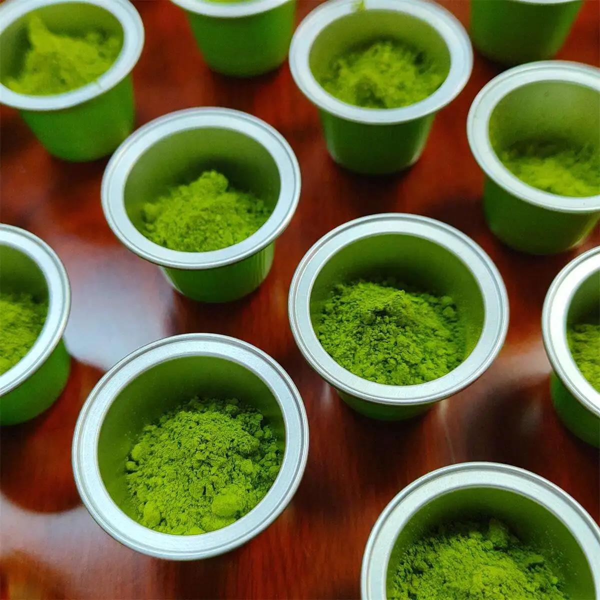 Japan 2A grade matcha powder 3g green tea pod wholesale tea pod capsule ...