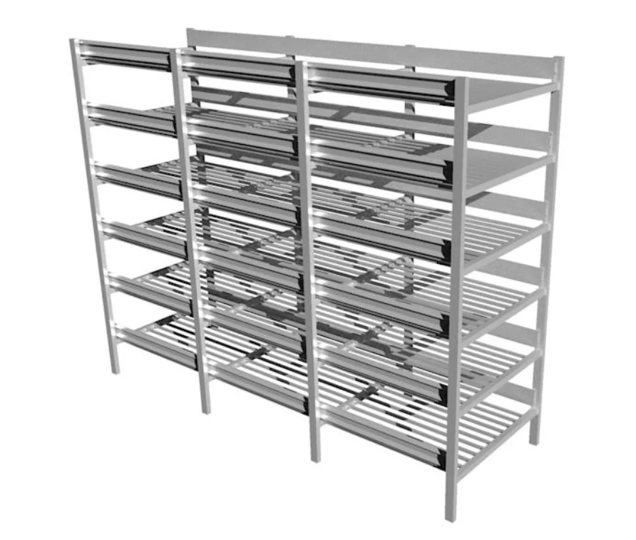 Aluminum Mushroom Growing Shelving - Durable & Versatile