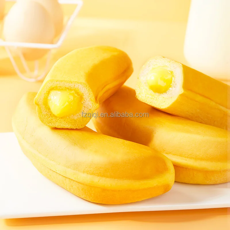 Student Breakfast 2kg Loose Banana Shaped Banana Flavored Sandwich ...