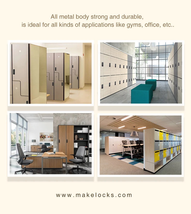 MK735 Digital Keypad Electronic Changeable Combination Locker Lock ...