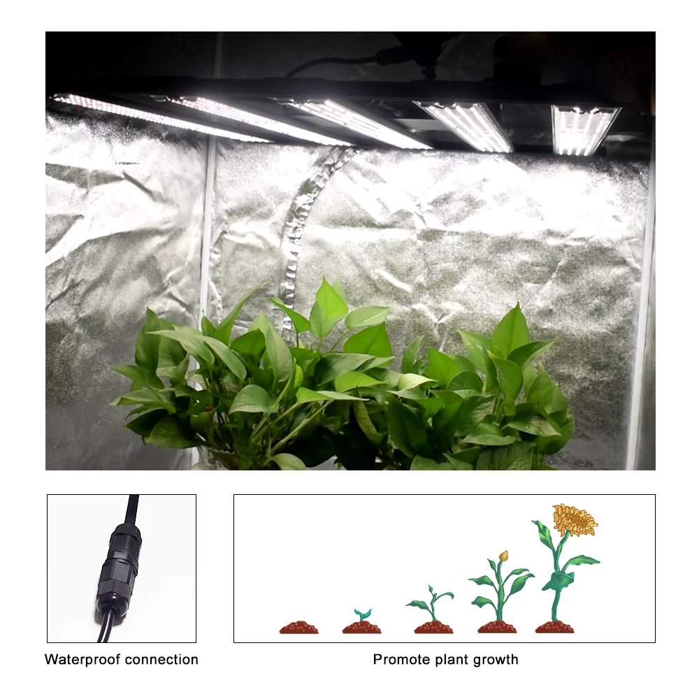 480W LED Plant Lights - Efficient Hydroponics Grow Lights