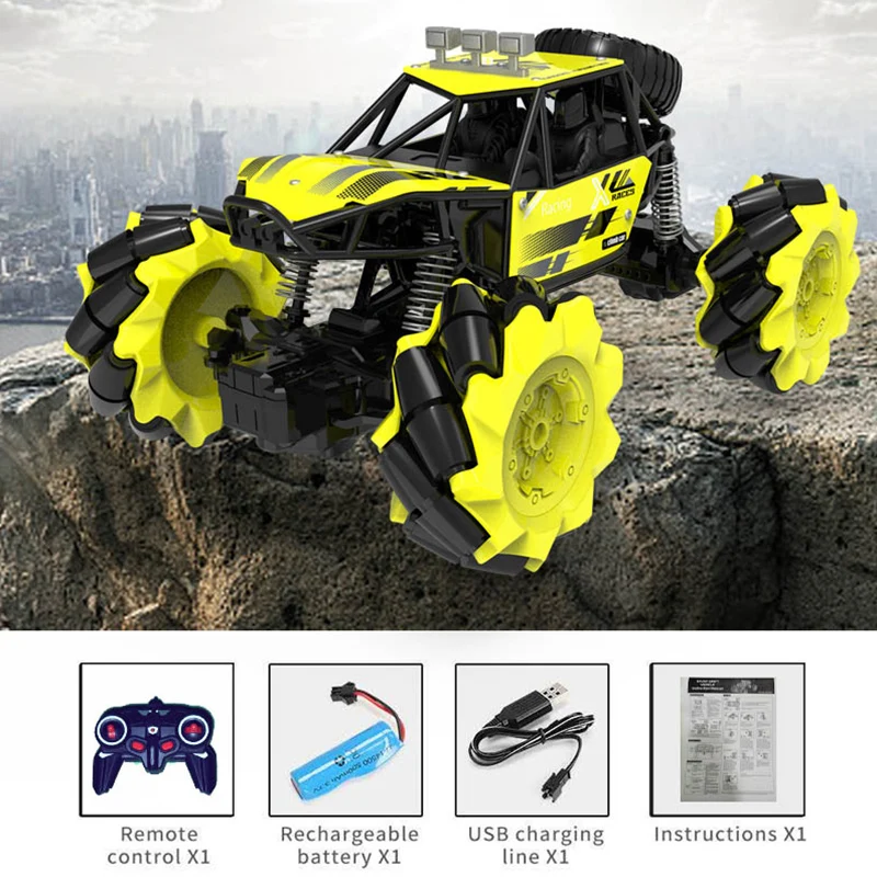 Kids 2.4G 1:18 Climbing RC Vehicle Car High Speed Off-Road Remote ...