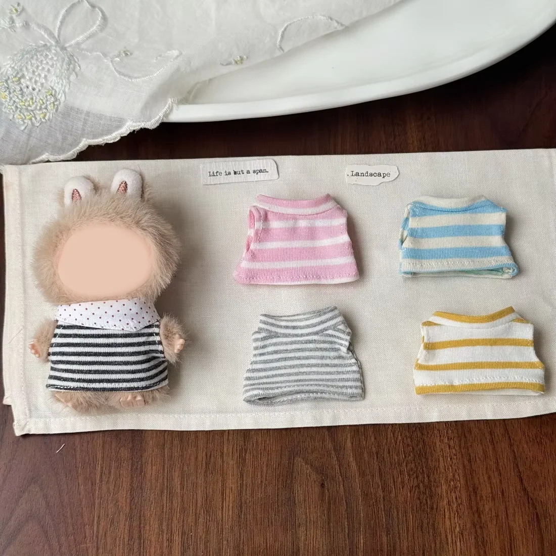 For 4.0 Cartoon Toy PVC Doll Clothes Wholesale Mini Doll Clothing ...