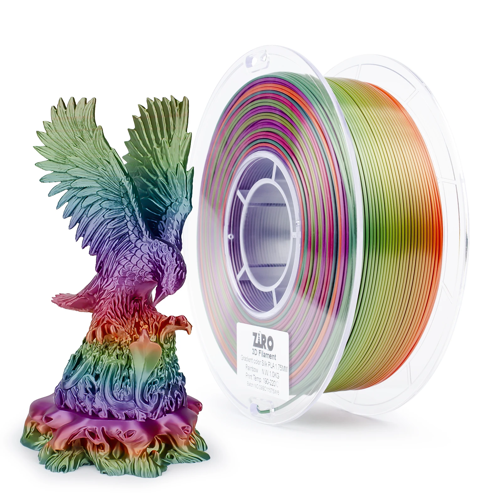 ZIRO 3D Filament Starry Sky Multi Colors - Perfect for 3D Printing