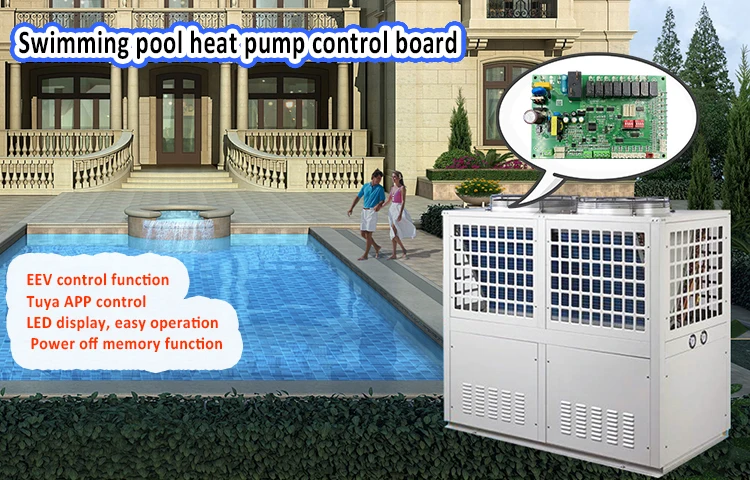 Swimming Pool Chiller Dc Inverter Heat Pump Controller Pcb Control ...