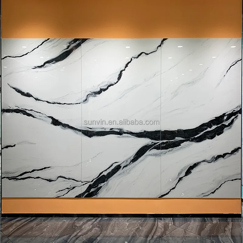 2400 Custom Made Large Format Marble Slabs for Hotel & Appartment