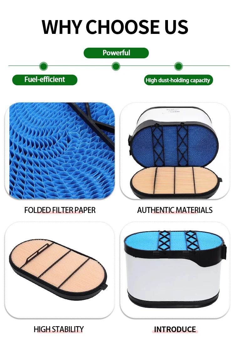 P608675 Honeycomb Filter Element Air Compressor Air Filter Tractor Air ...