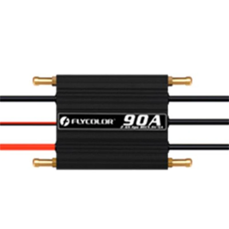 FlyColor Waterproof Brushless 90A ESC With 5.5V / 5A 2-6s BEC For RC ...