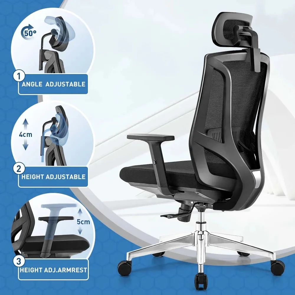 Wholesale Modern Office Furniture Luxury Manager Staff High Back Mesh ...