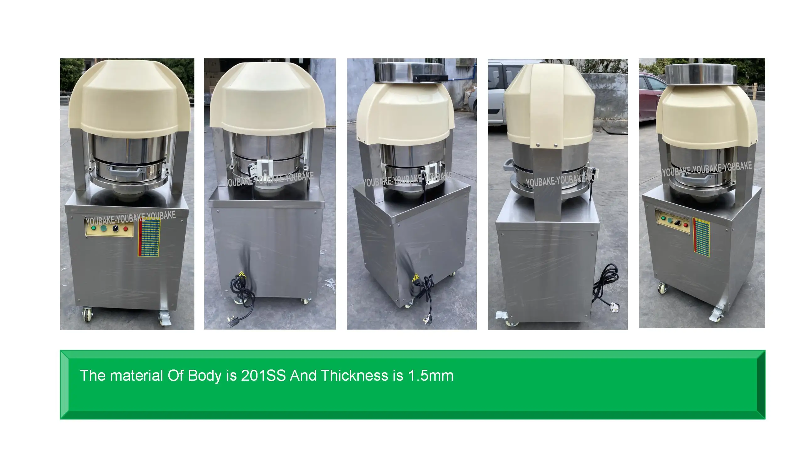 36 PCS Commercial Fully Automatic Electric Bread Dough Divider Machine ...