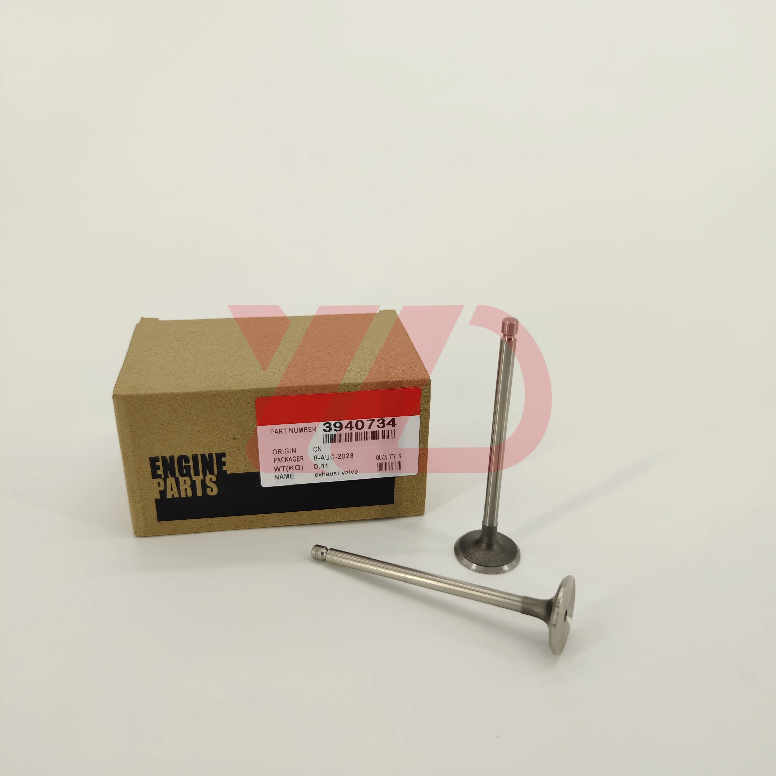 Machinery Diesel Engine Spare Part Intake Systems Qsb6.7 Exhaust Valve ...