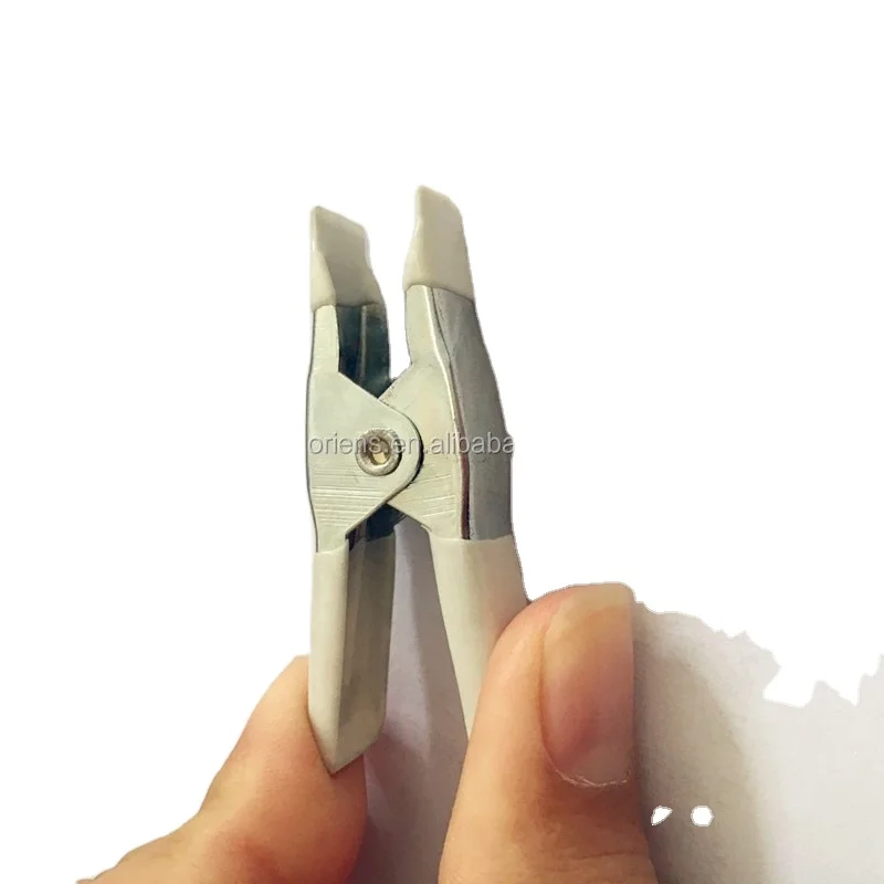Customize 4 6 9 Inch a Type Steel Spring Wedding Dress Clamp White ...