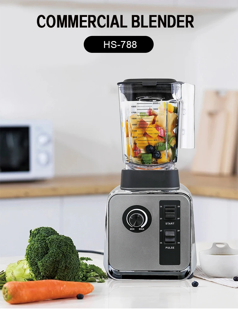 Professional Heavy Blander High Performance Electric Food Blender And ...