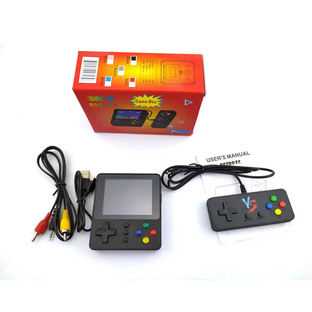 K5 Retro Video Game Console Portable Mini Handheld Pocket Games Box sup 500 in 1 Arcade FC Game ...