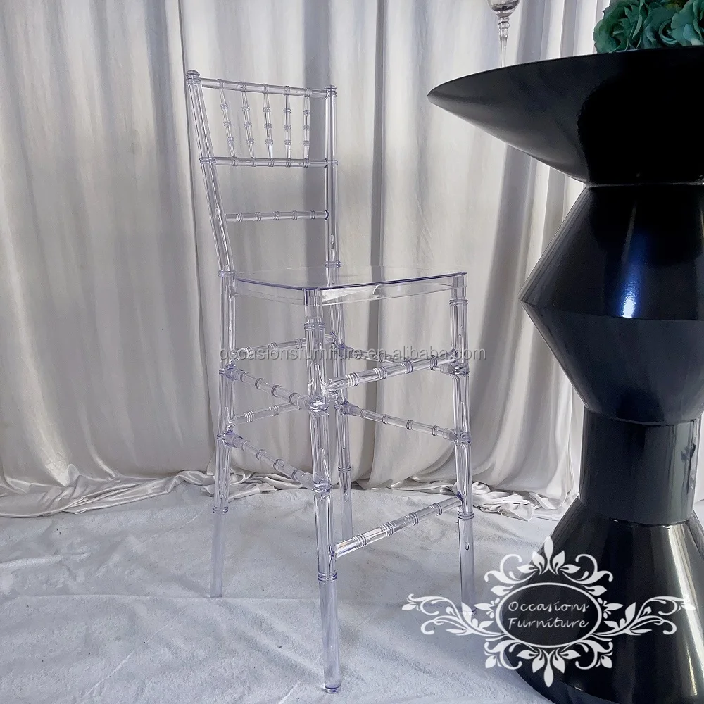 Resin Chiavari Pc Tiffany Clear Bar Chairs - Buy Bar Chair,Bar ...