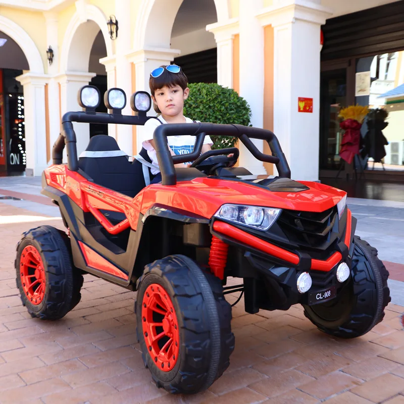 Kids Car Electric 24v 4 Engine Battery Toy Car Outdoor Kids Ride Toys ...