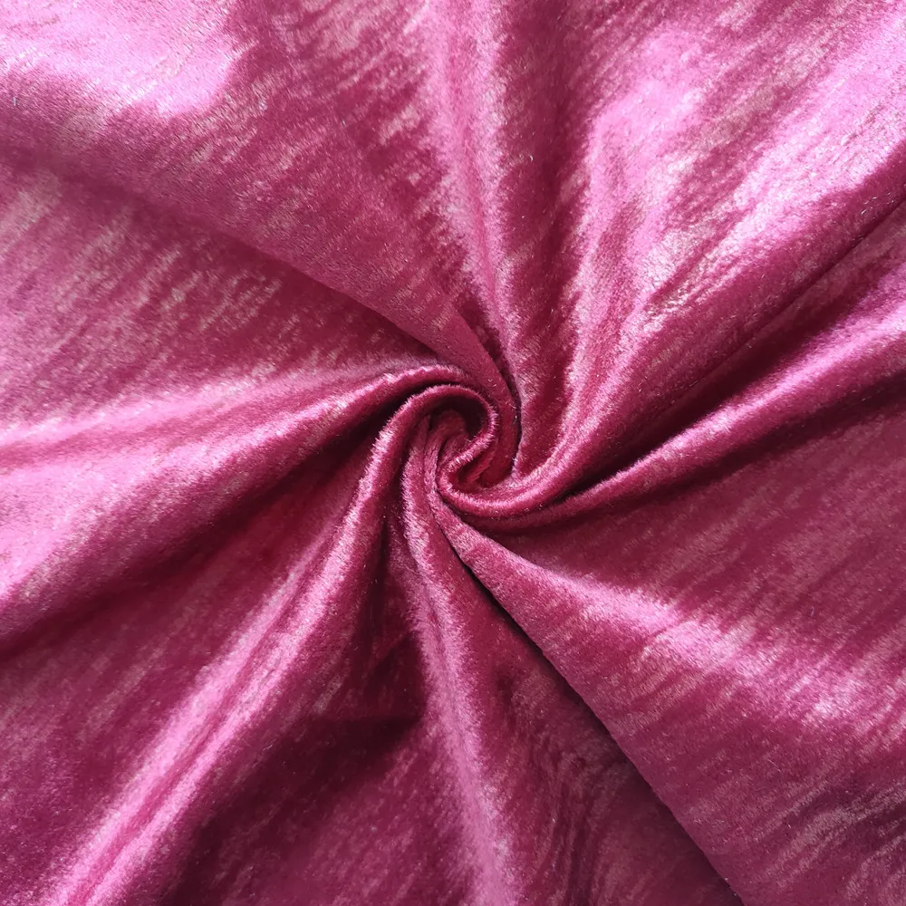 New Designs Quality Ltaly Velvet Fabric Plain Dyed Pressing Glue Velvet ...
