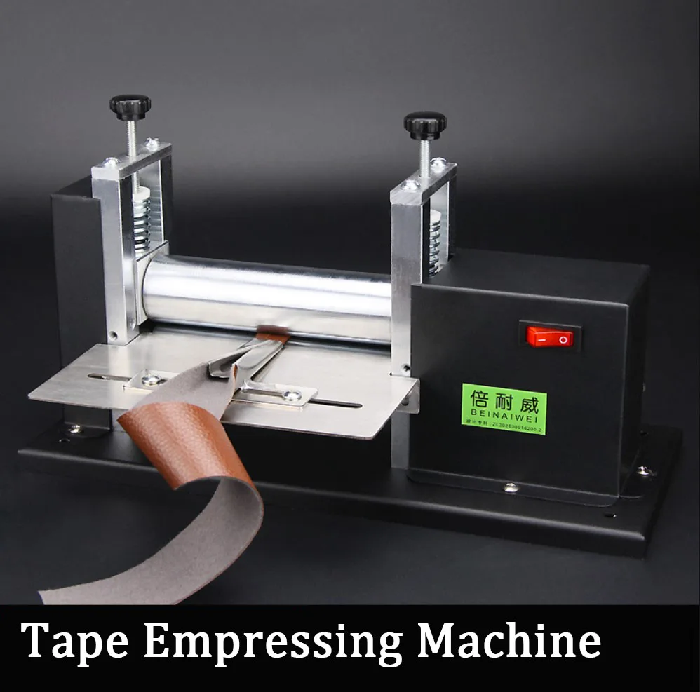 Leather Tape Folding Machine Tape Impressing Machine For Bags ...