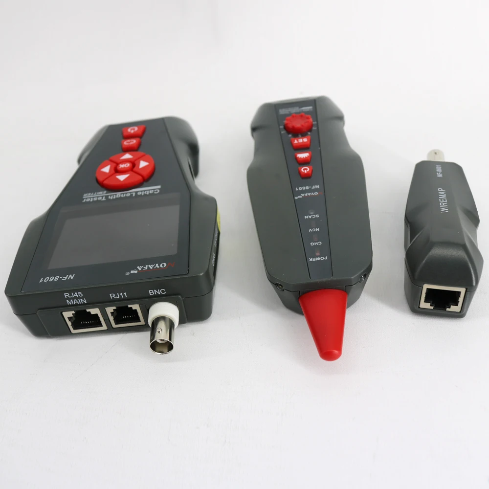 Original Noyafa Nf-8601 Lan เครื่องทดสอบสายเคเบิลเครือข่าย ...