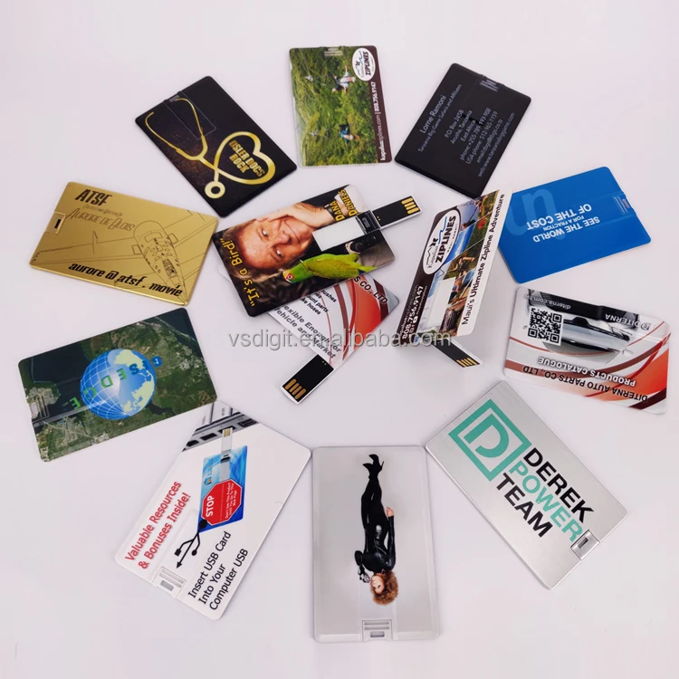 Custom Logo Cheap USB Pendrive Card - 128mb to 32GB