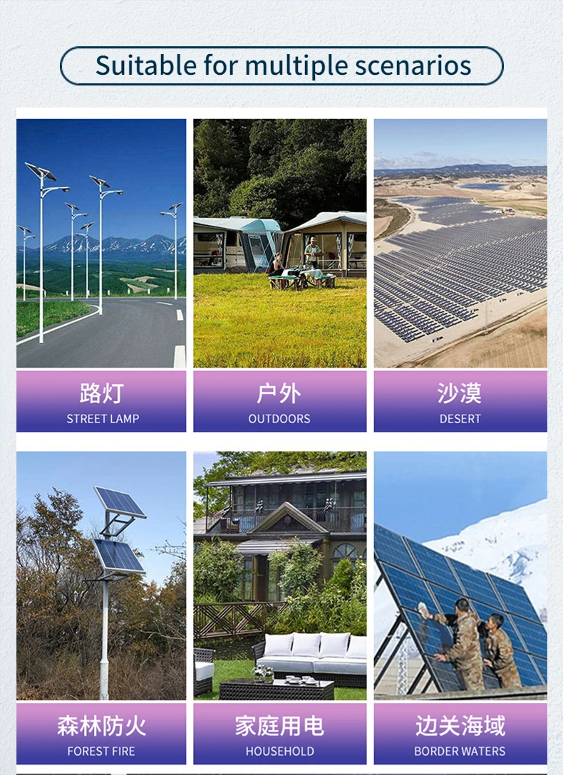 Easy Assembly 40w 12v 4k Solar Security Camera System Wireless Cctv ...